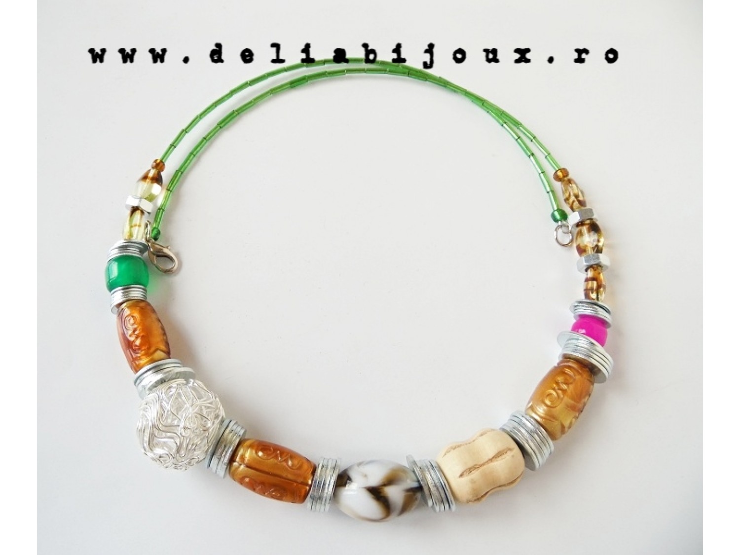 Colier contemporan 04 | Delia Bijoux